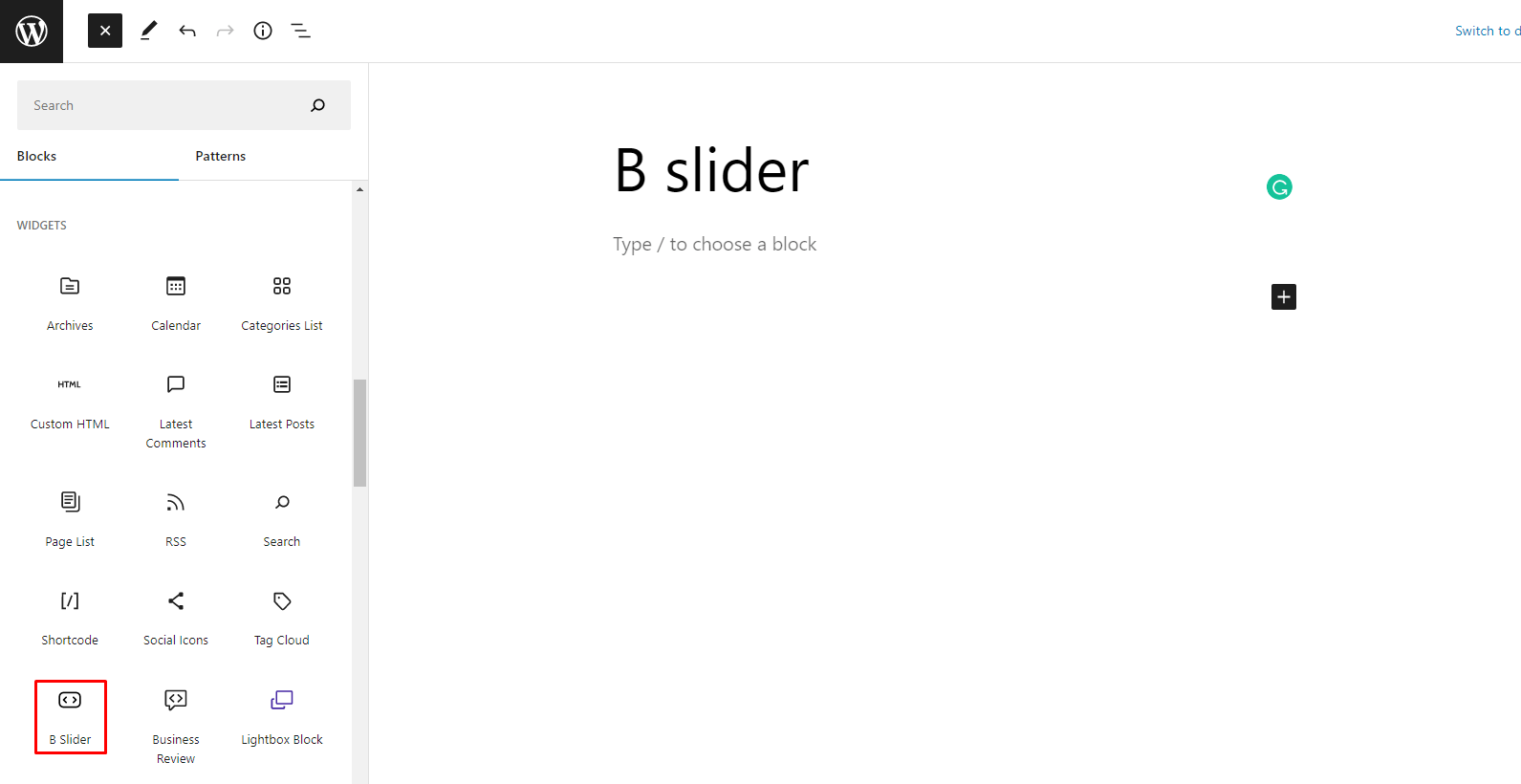 Show B Slider - bPlugins